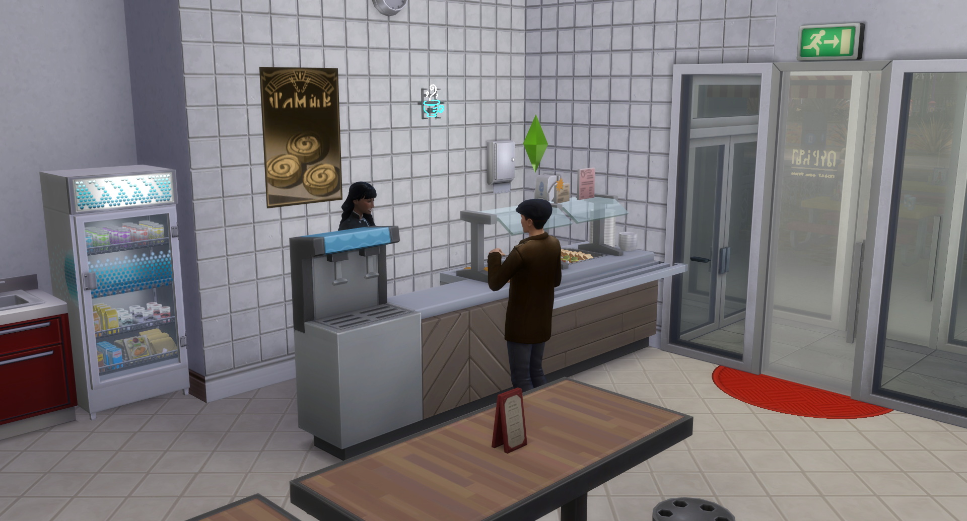Simsco Instant Lunchroom by Simsonian Library from Mod The Sims • Sims ...