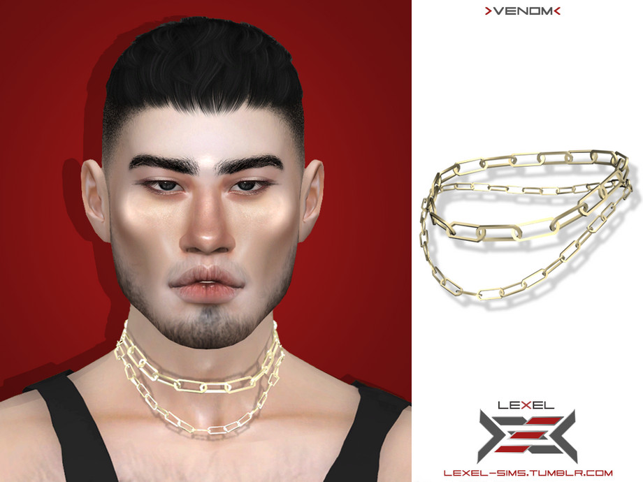 Venom Necklace by LEXEL_s from TSR • Sims 4 Downloads