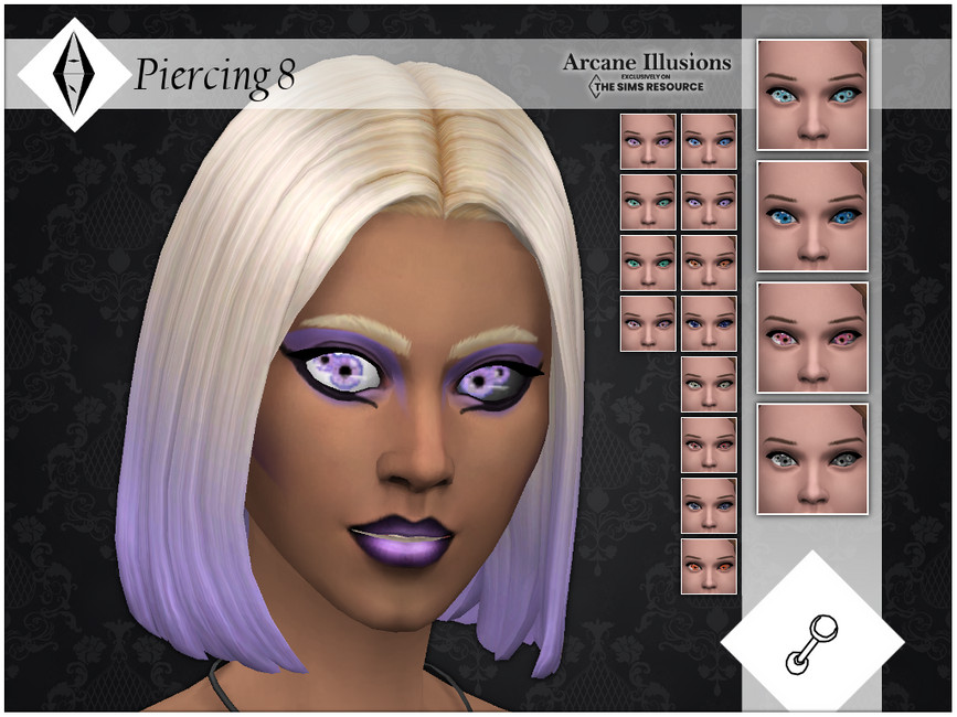 Arcane Illusions - Piercing 8 by AleNikSimmer from TSR • Sims 4 Downloads