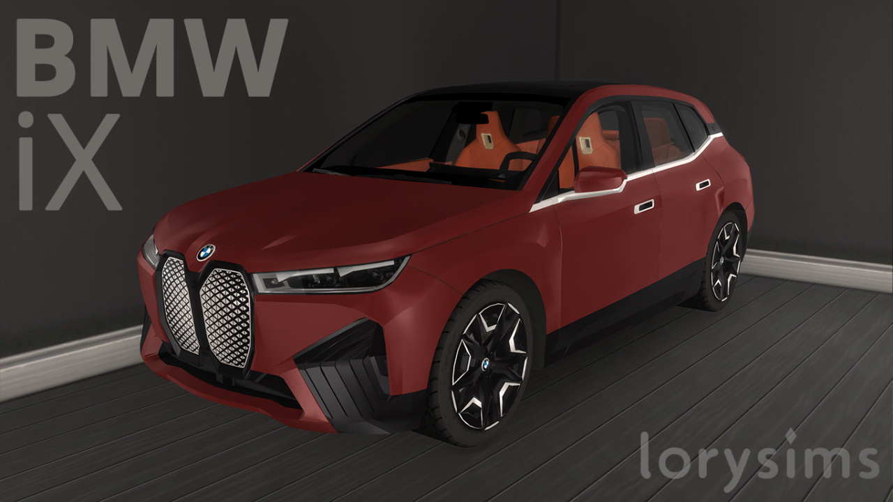 2022 BMW iX from Lory Sims • Sims 4 Downloads