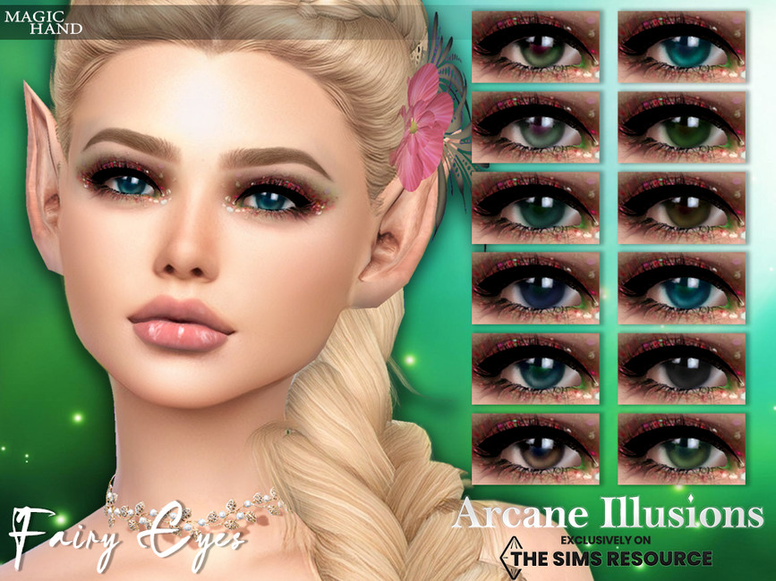 Arcane Illusions - Fairy Eyes N63 by MagicHand from TSR • Sims 4 Downloads