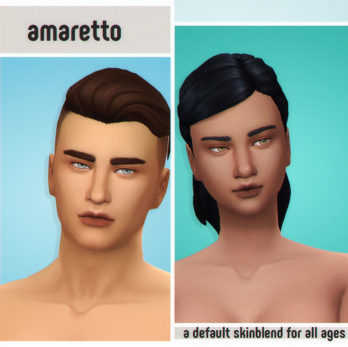 Amaretto Skin from Viiavi • Sims 4 Downloads