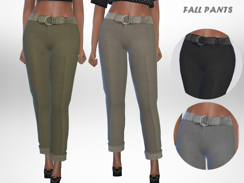 Fall Pants by Puresim from TSR • Sims 4 Downloads