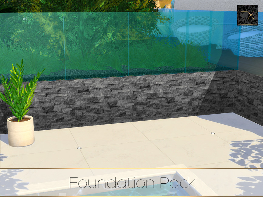 Foundation Pack by theeaax from TSR • Sims 4 Downloads
