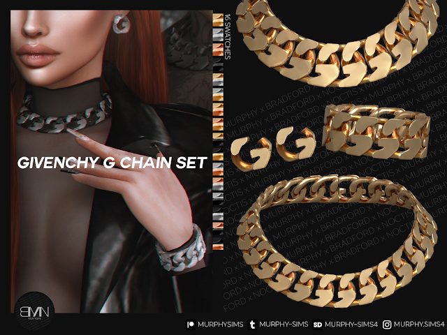 G Chain Set from Murphy • Sims 4 Downloads