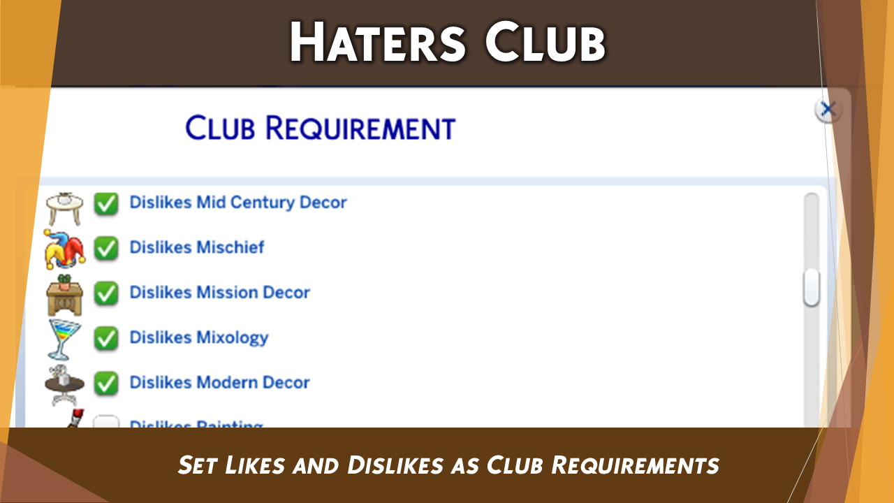 Haters Club by FDSims4Mods from Mod The Sims • Sims 4 Downloads