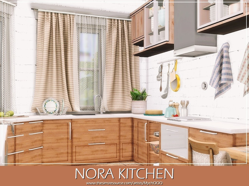 Nora Kitchen by MychQQQ from TSR • Sims 4 Downloads