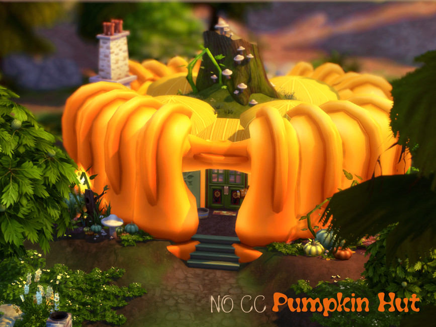 Pumpkin Hut by VirtualFairytales from TSR • Sims 4 Downloads