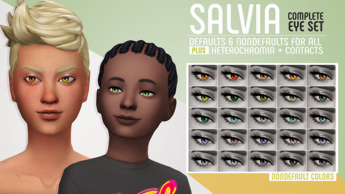 SALVIA EYES from Viiavi • Sims 4 Downloads