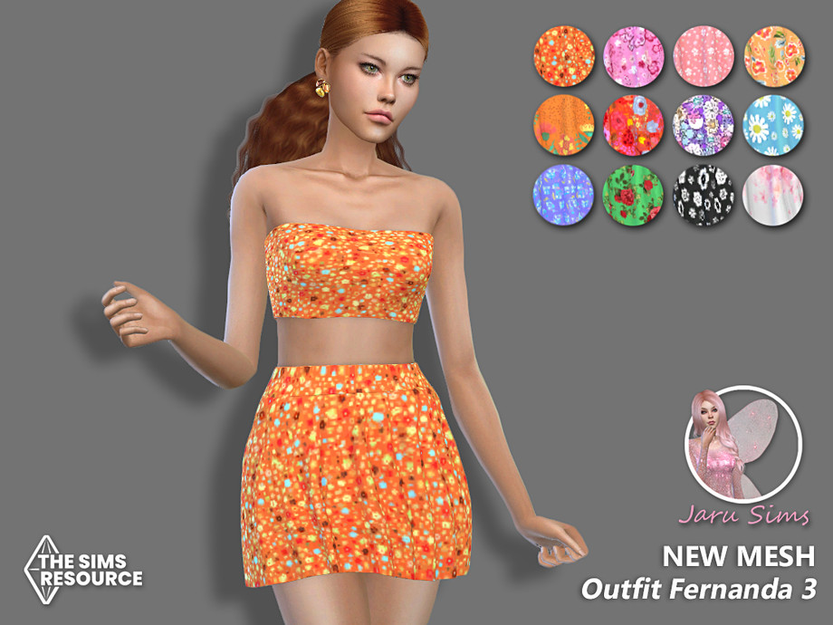 Model Cocktail Dress from Mably Store • Sims 4 Downloads