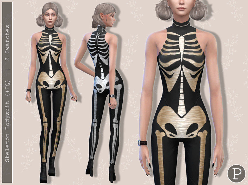 Skeleton Bodysuit by Pipco from TSR • Sims 4 Downloads