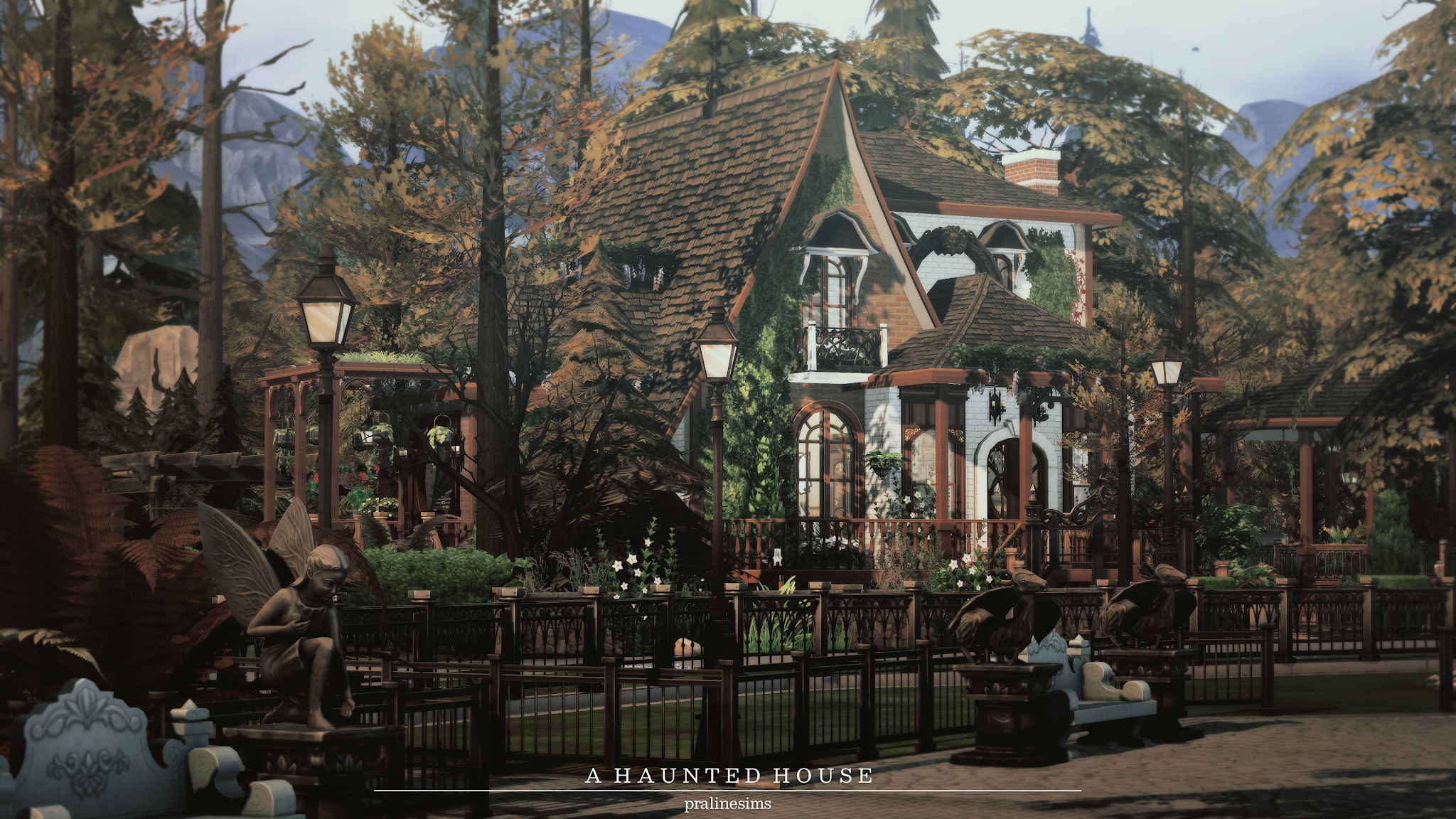 A Haunted House from Cross Design • Sims 4 Downloads