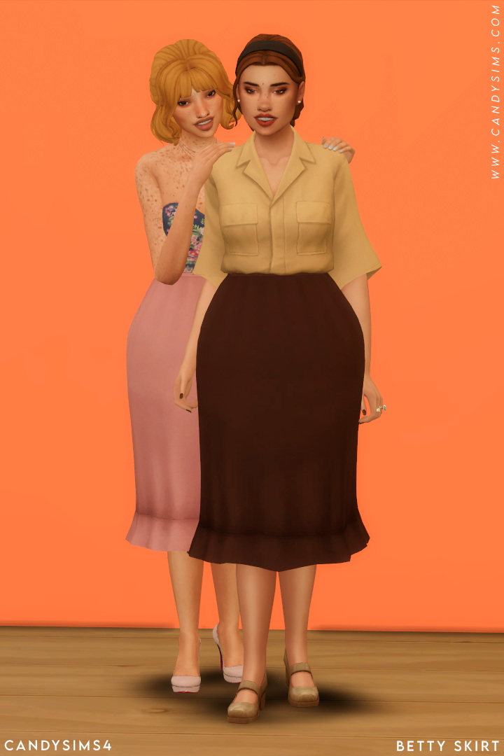 Betty Skirt from Candy Sims 4 • Sims 4 Downloads
