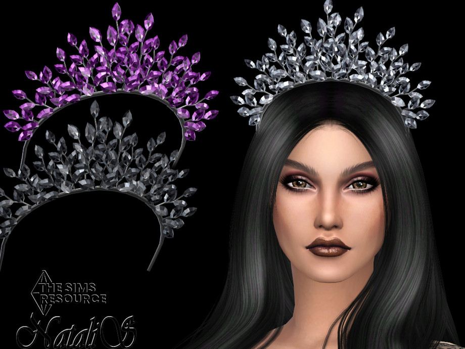 Faceted gems tiara by NataliS from TSR • Sims 4 Downloads