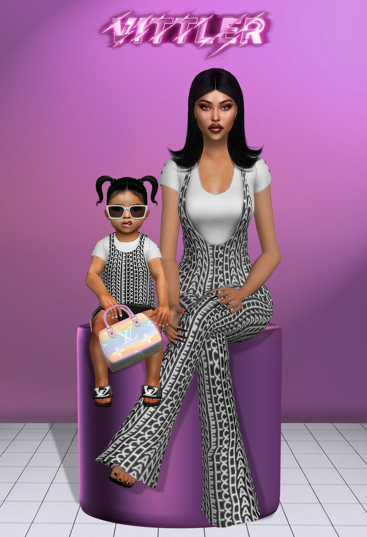 Mother Daughter Collection from Vittler • Sims 4 Downloads