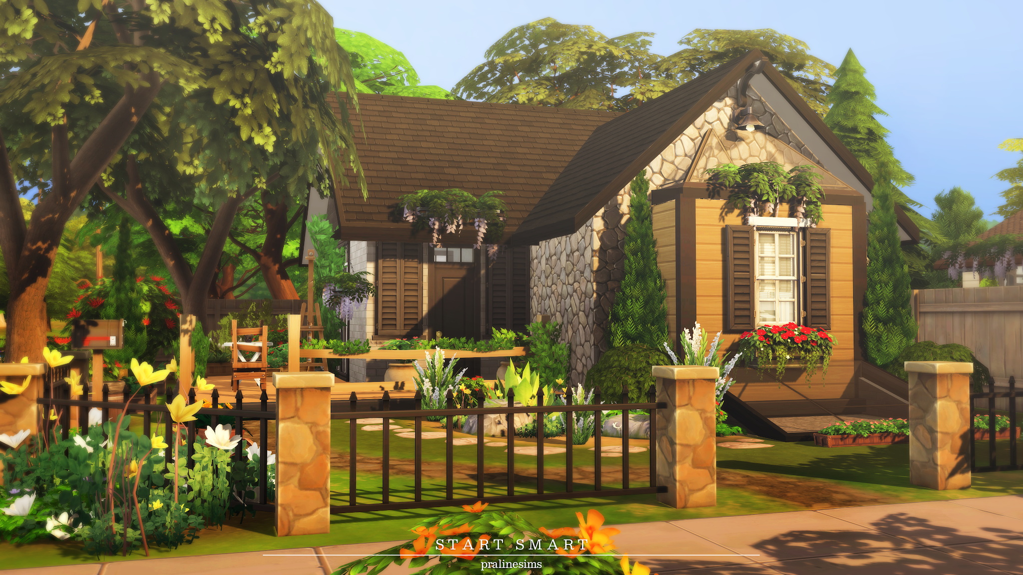 Start Smart House from Cross Design • Sims 4 Downloads