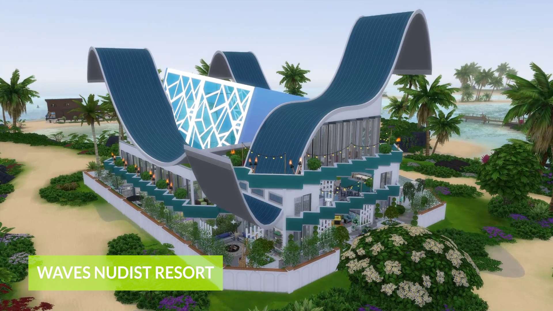 Waves Resort by Simooligan from Mod The Sims • Sims 4 Downloads