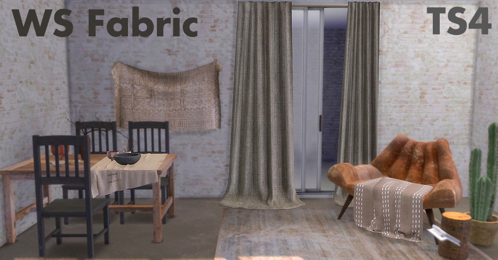 Zenotta Lounge curtains recolored from Riekus13 • Sims 4 Downloads