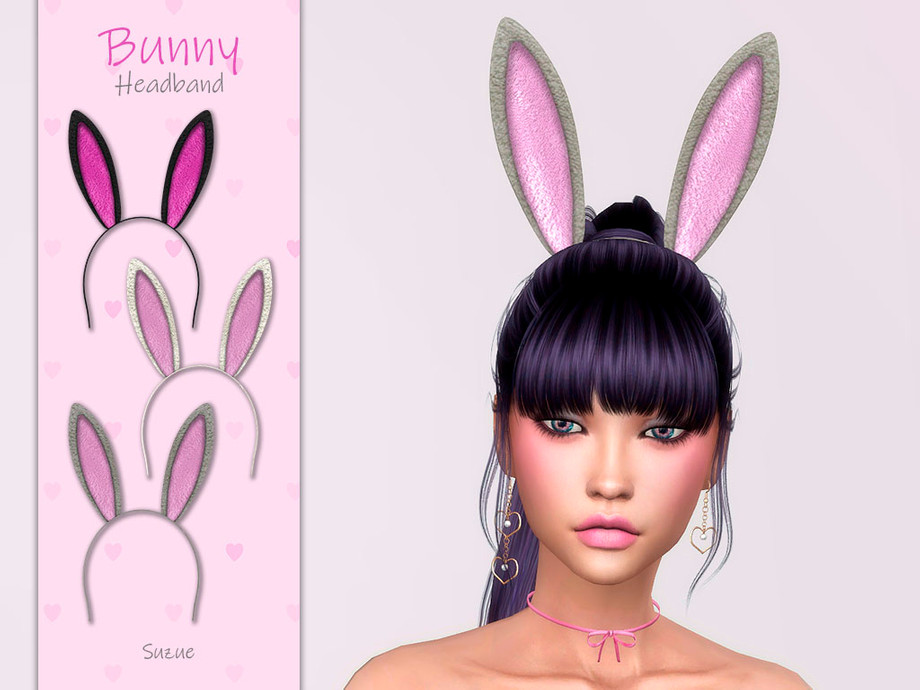 Bunny Headband by Suzue from TSR • Sims 4 Downloads