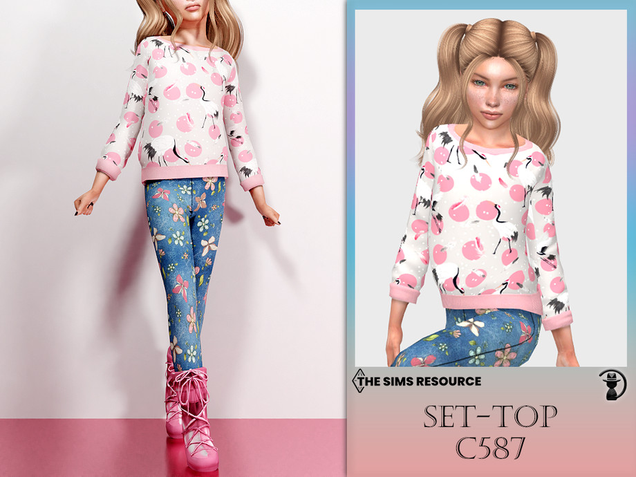 Set-Top C587 by turksimmer from TSR • Sims 4 Downloads
