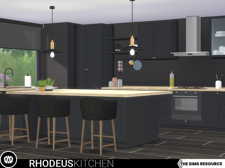 Rhodeus Kitchen - Part II by wondymoon from TSR • Sims 4 Downloads