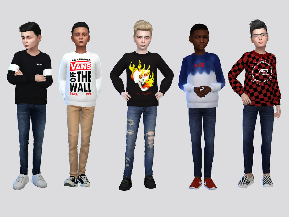 Graphic Crews by McLayneSims from TSR • Sims 4 Downloads