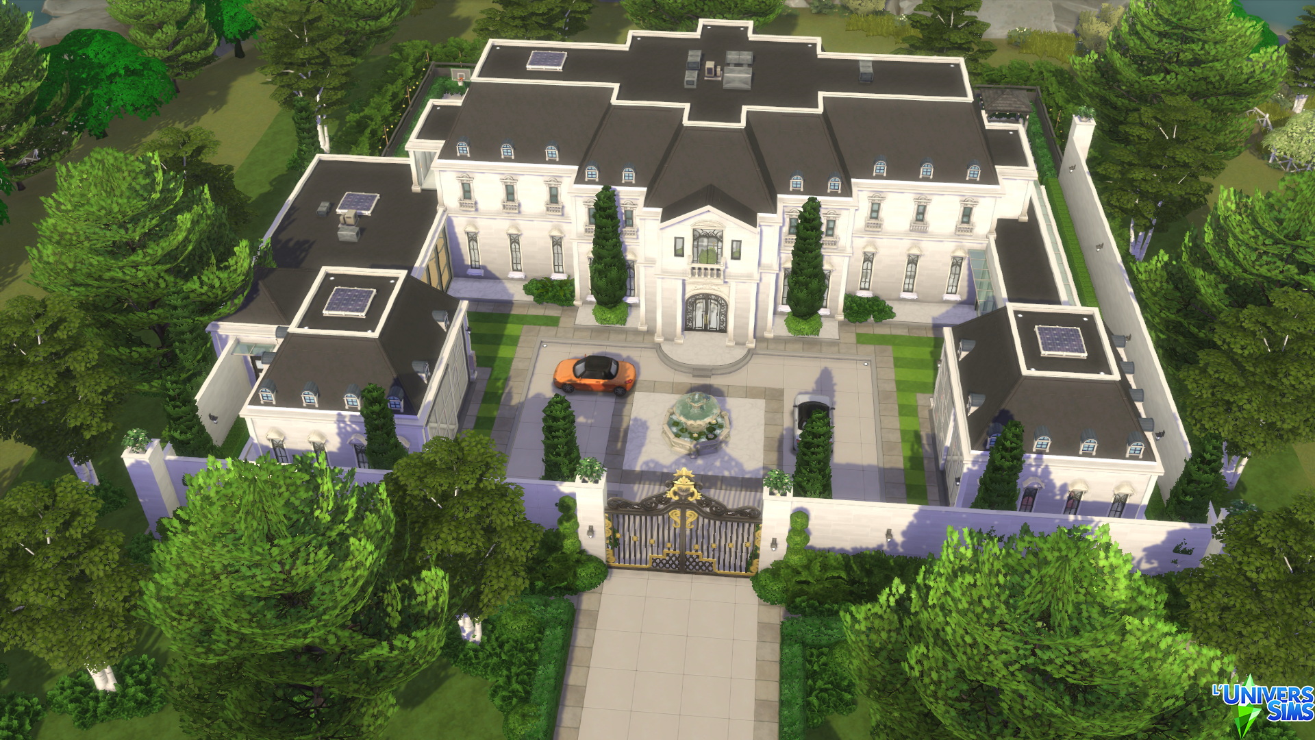 Drakes Mansion by Aleks from Luniversims • Sims 4 Downloads