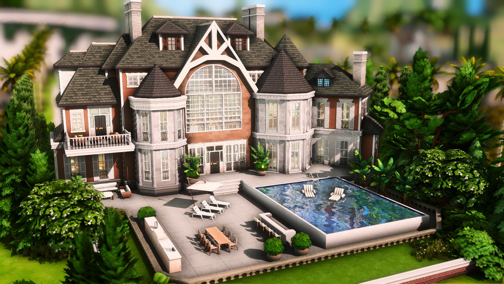 Hamptons Mansion by plumbobkingdom from Mod The Sims • Sims 4 Downloads