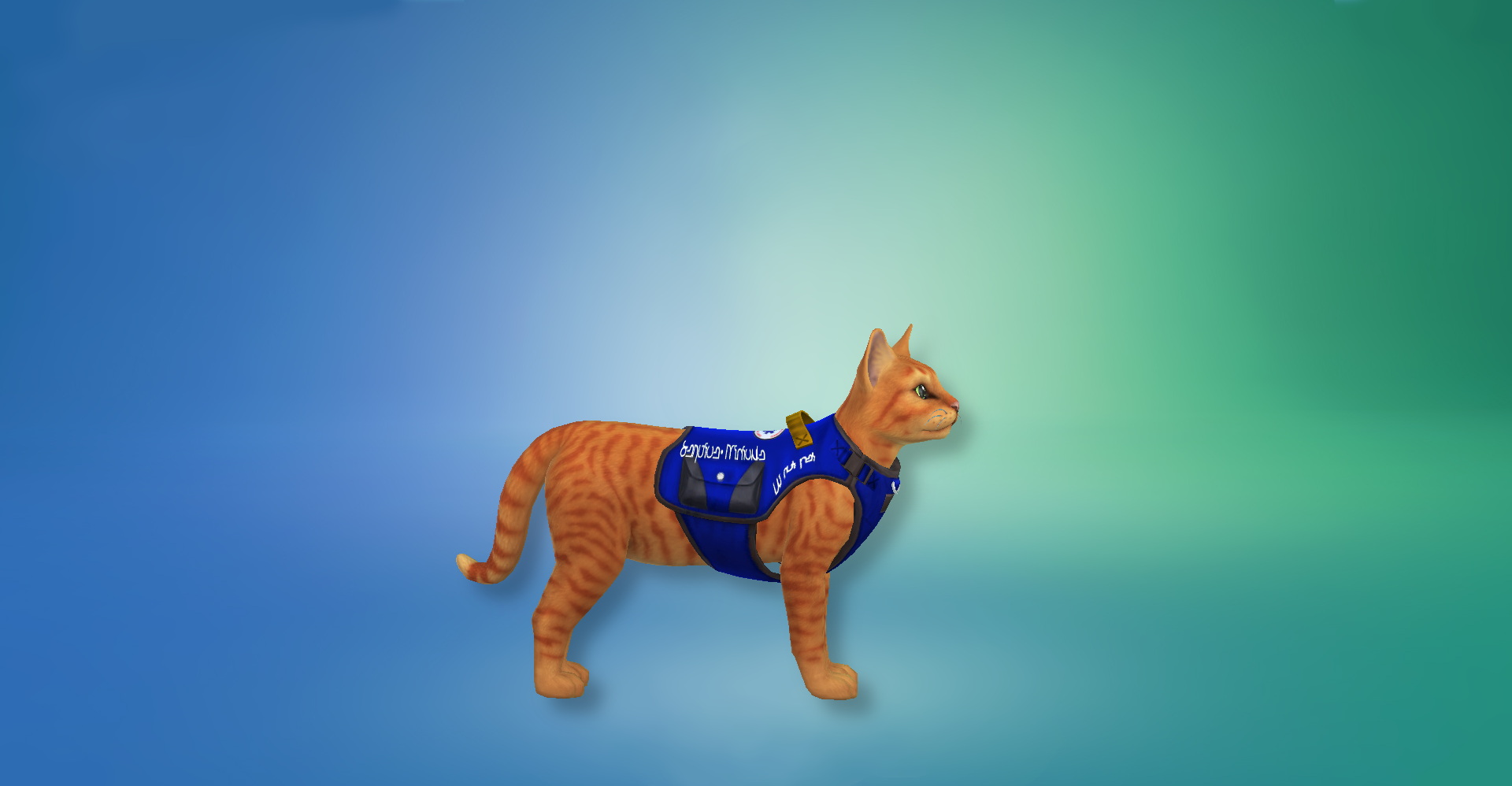 Service Cat Harness and Bandanas by Sturmfalke from Mod The Sims • Sims ...