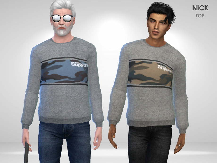 Nick Top by Puresim from TSR • Sims 4 Downloads