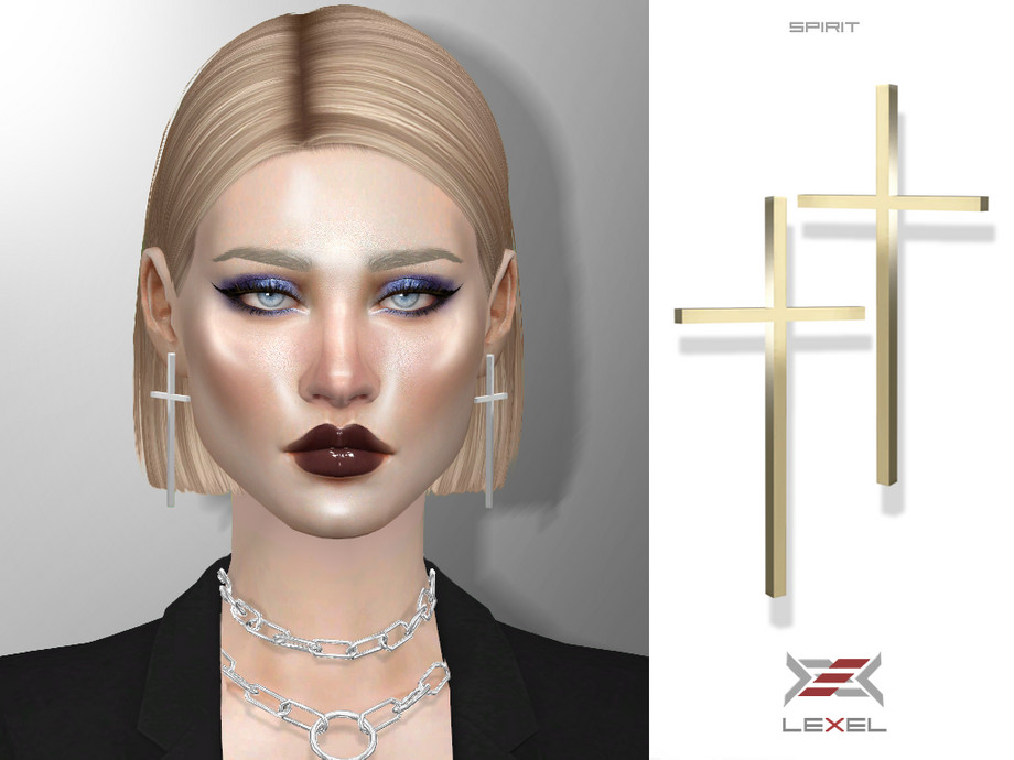 Spirit Earrrings by LEXEL_s from TSR • Sims 4 Downloads