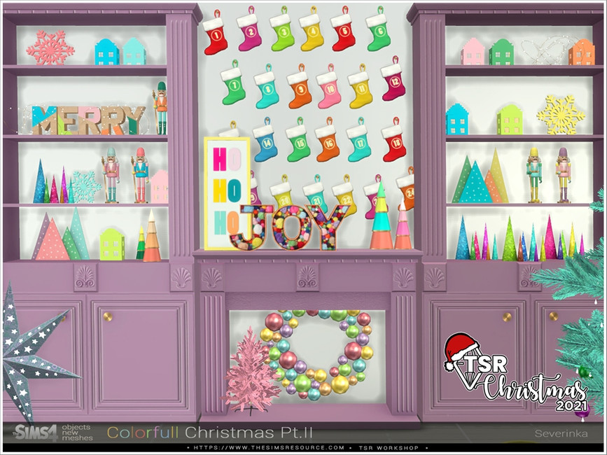 TSR Christmas 2021 - Colorfull Christmas Pt. II by Severinka_ from TSR ...