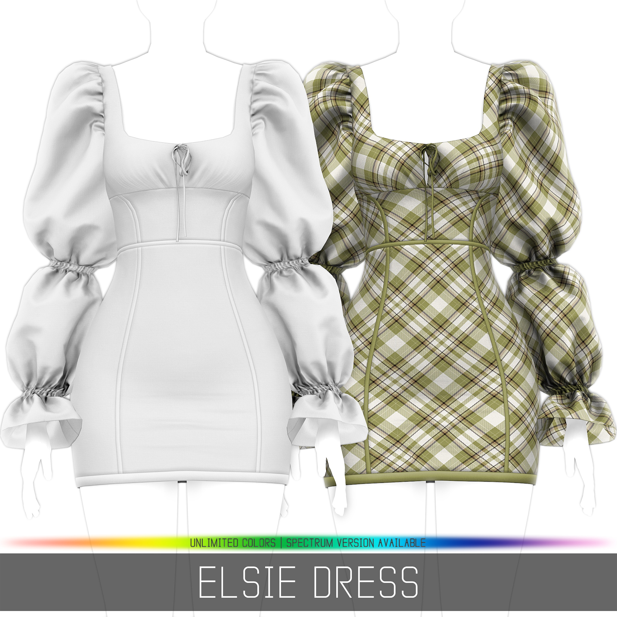 ELSIE DRESS from Simpliciaty • Sims 4 Downloads