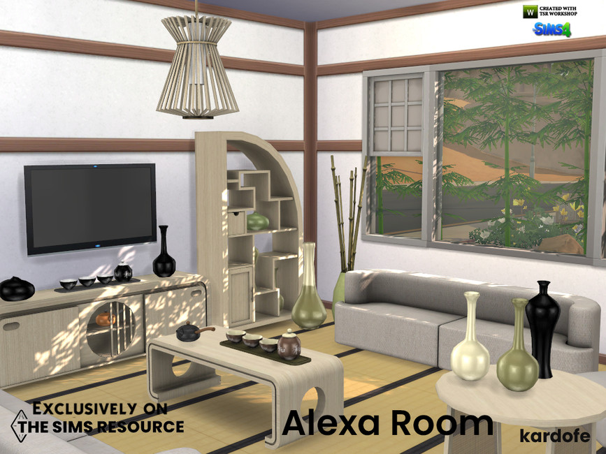 Alexa Room by kardofe from TSR • Sims 4 Downloads