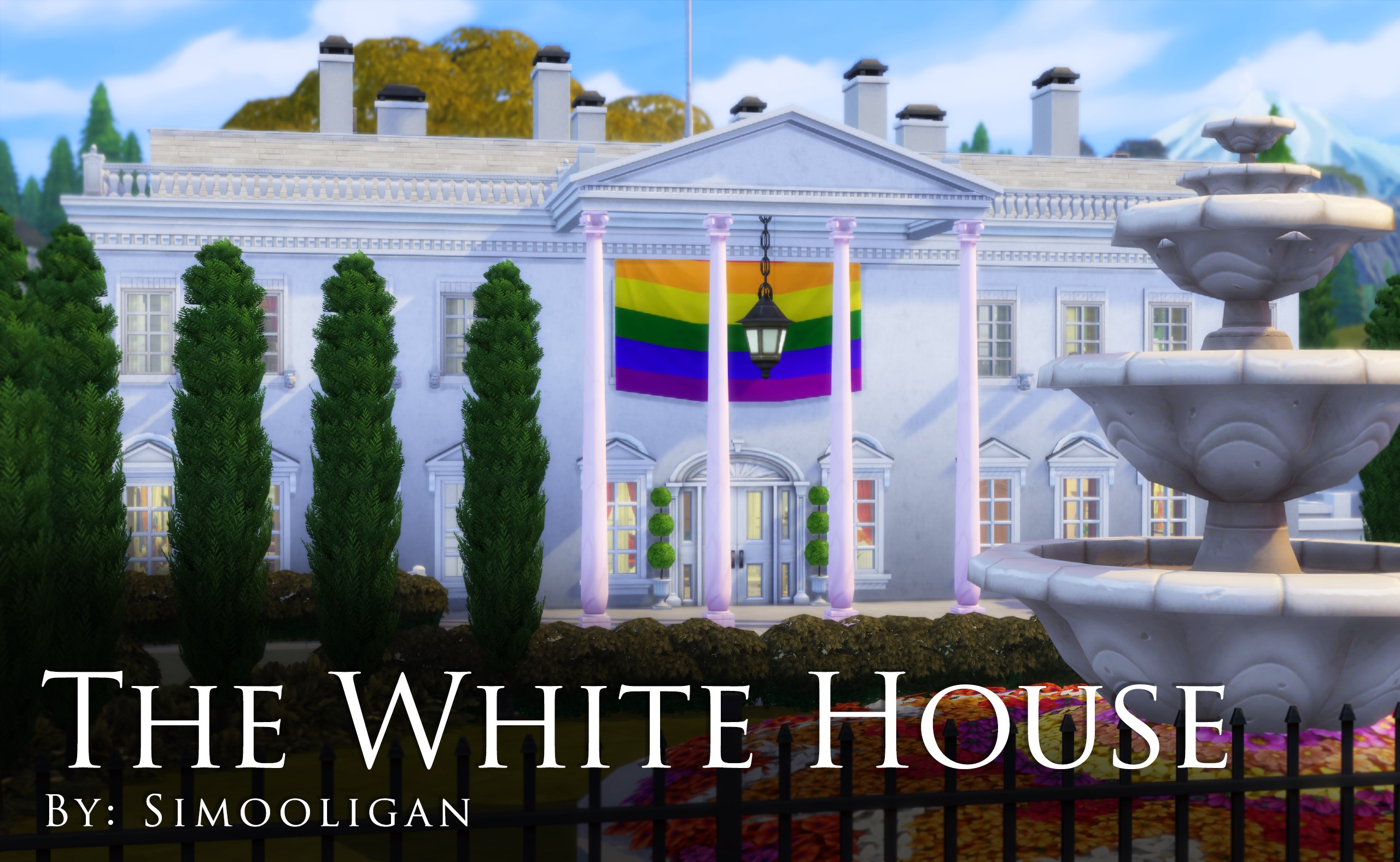 The White House by Simooligan from Mod The Sims • Sims 4 Downloads