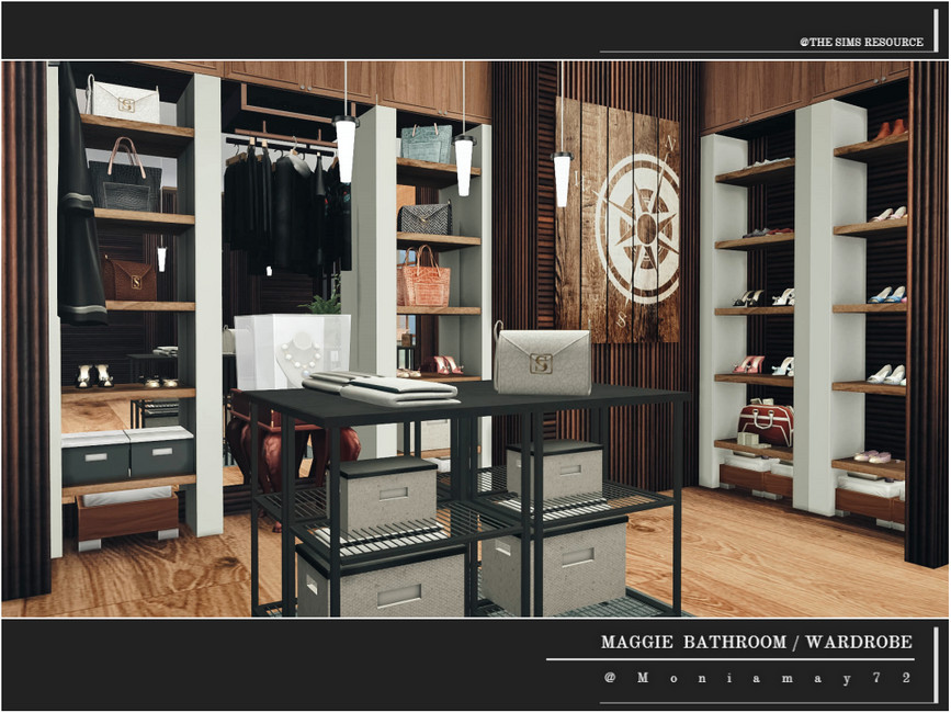 Maggie Bathroom Wardrobe by Moniamay72 from TSR • Sims 4 Downloads