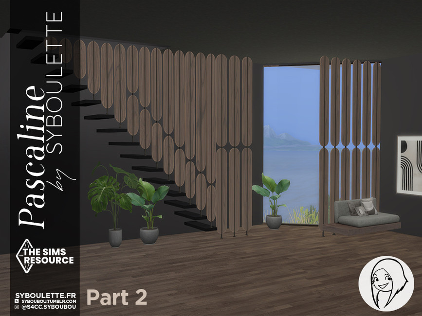 Pascaline set - Room dividers part 2 by Syboubou from TSR • Sims 4 ...