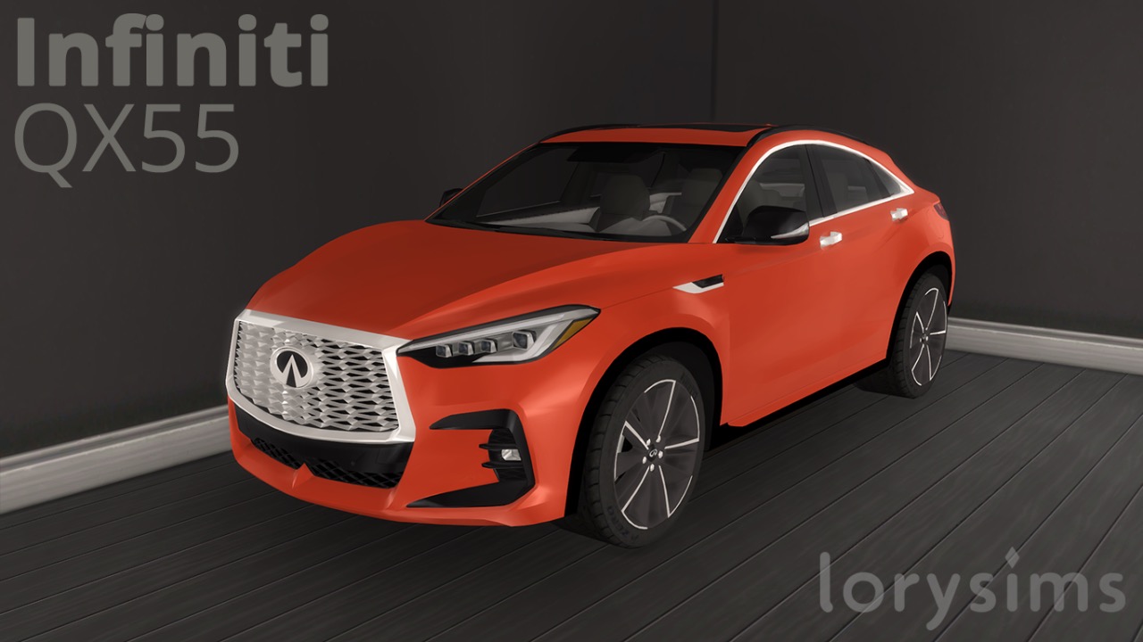 2022 Infiniti QX55 from Lory Sims • Sims 4 Downloads